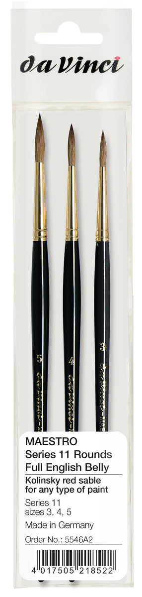 da Vinci Watercolor Set 5548A2 • Series 35 Maestro Kolinsky Red Sable ...